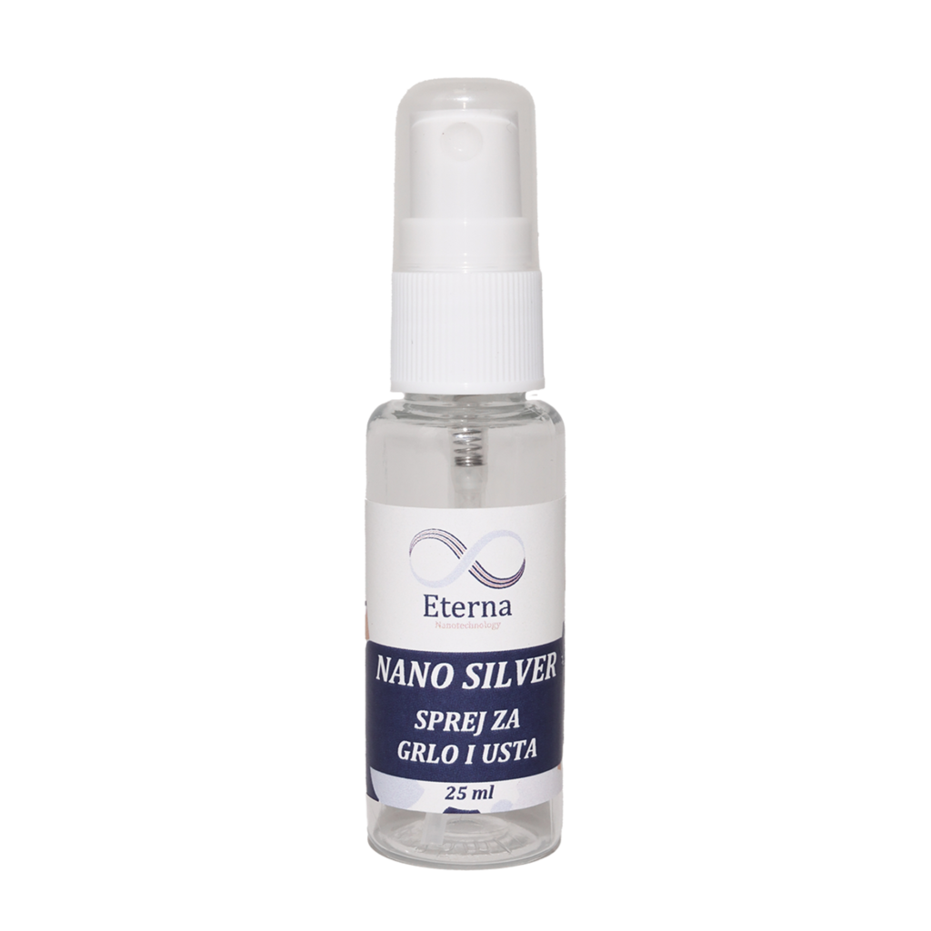 NANO SILVER Sprej za grlo i usta – Eterna